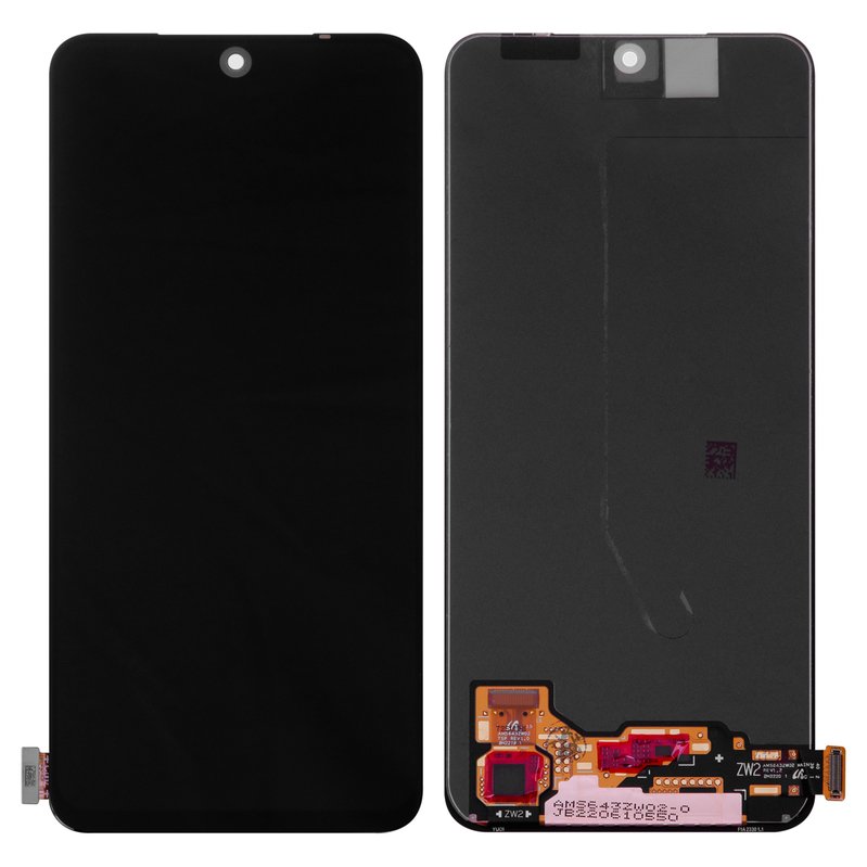 LCD compatible with Xiaomi Poco M4 Pro 4G, Redmi Note 11, Redmi Note 11S, Redmi Note 12S, (black ...